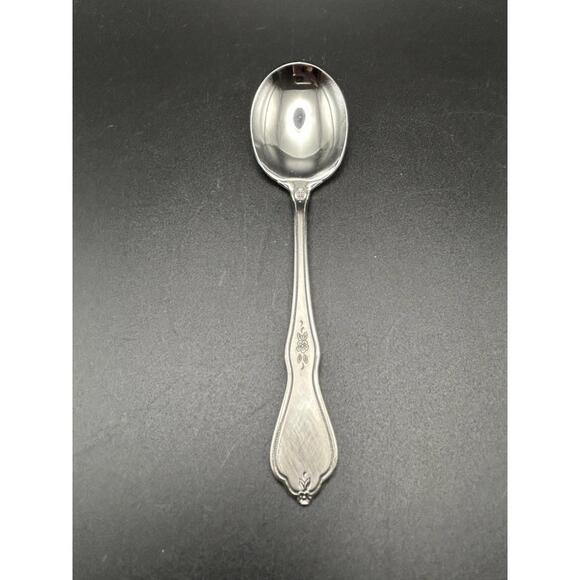 Oneida | Kitchen | Vintage Oneida Morning Blossom Sugar Spoon Stainless ...